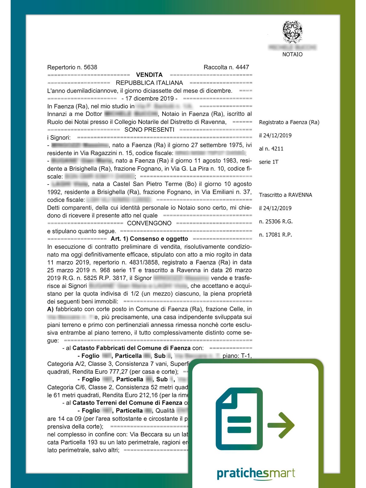 Atti di provenienza - Pratichesmart